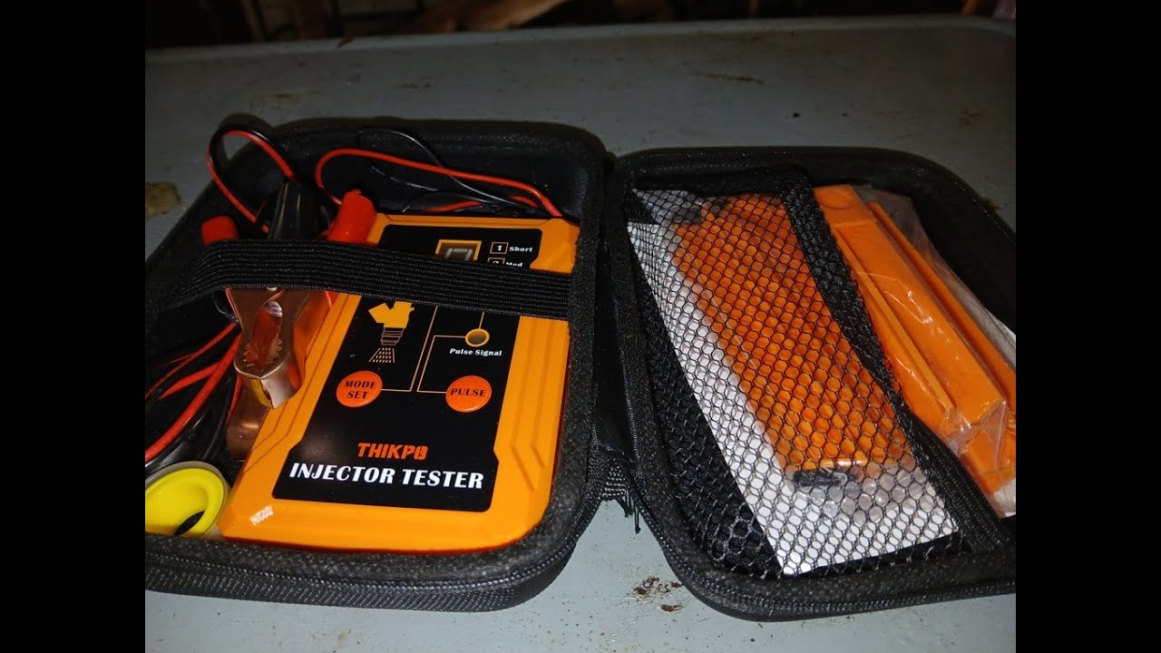THIKPO Fuel Injector Tester / Cleaning Tool Kit - YouTube