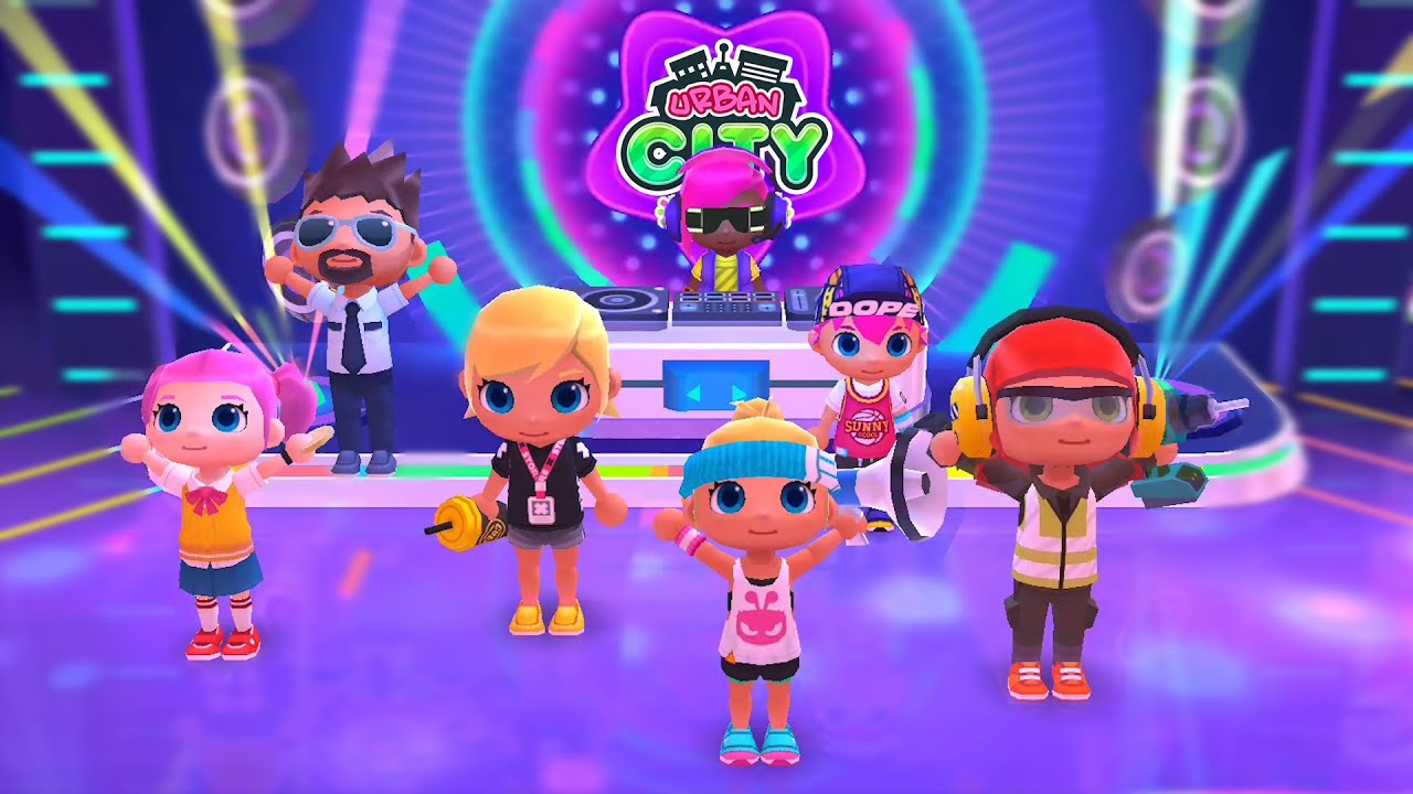 Urban City Stories | Party Time - Toddlers Game #4 | Cute Little Games ...