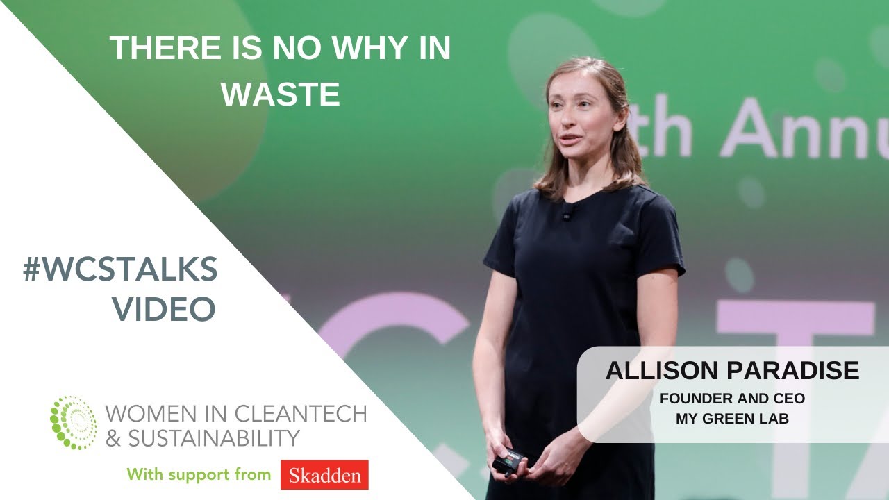 There is no Why in Waste | Allison Paradise | WCS Talks 2019 - YouTube