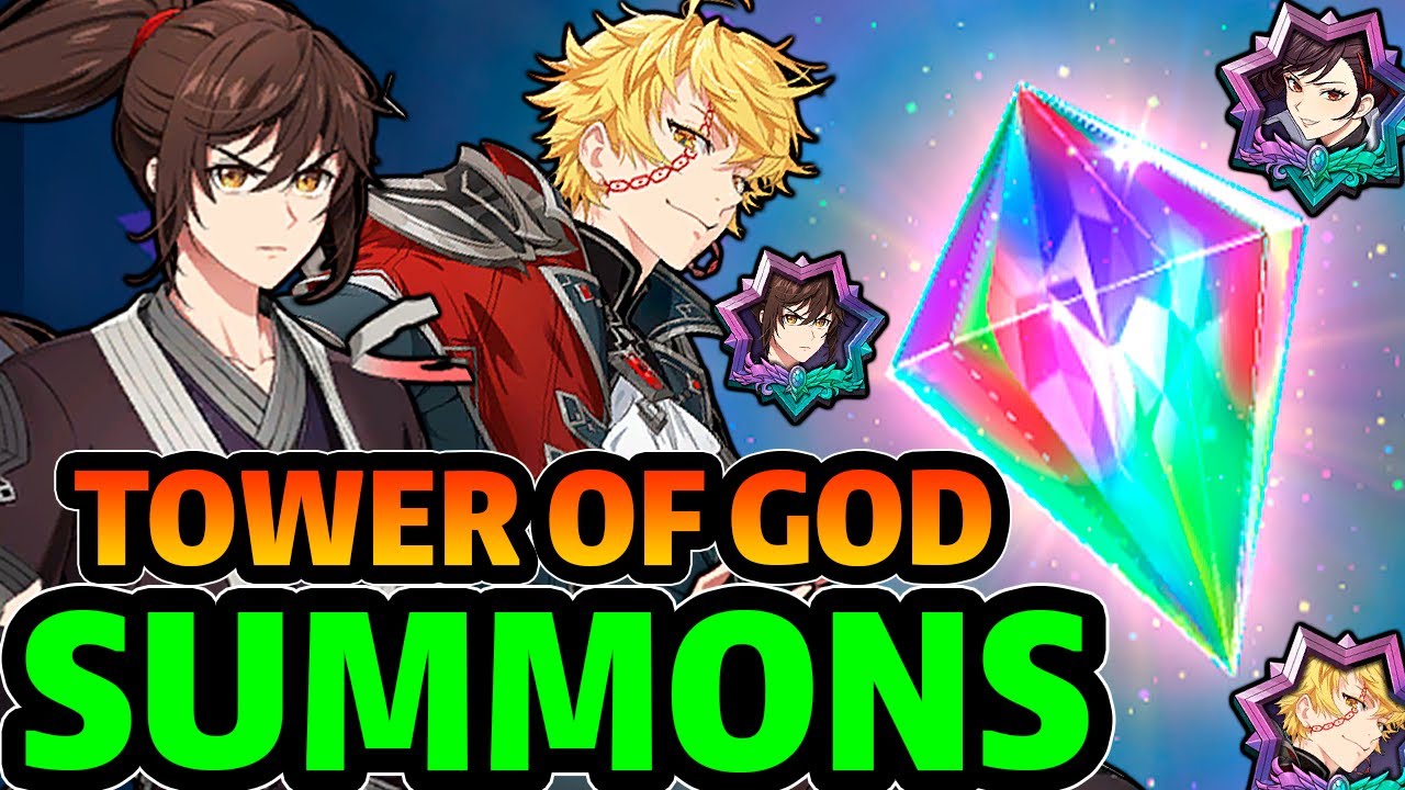 SUMMONS COLAB TOWER OF GOD - The Seven Deadly Sins Grand Cross - YouTube