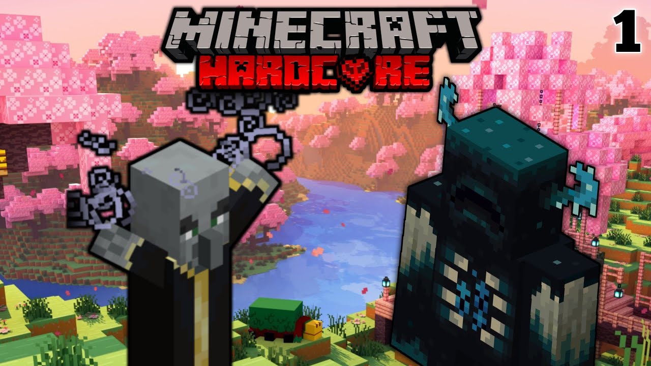 Beating Minecraft HARDCORE For The First Time - YouTube
