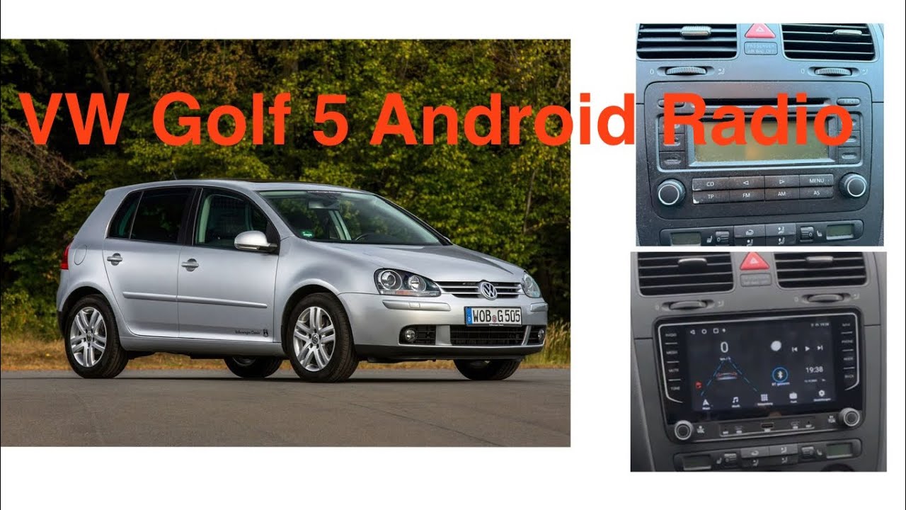 VW Golf 5 (MK5) Android Radio - YouTube