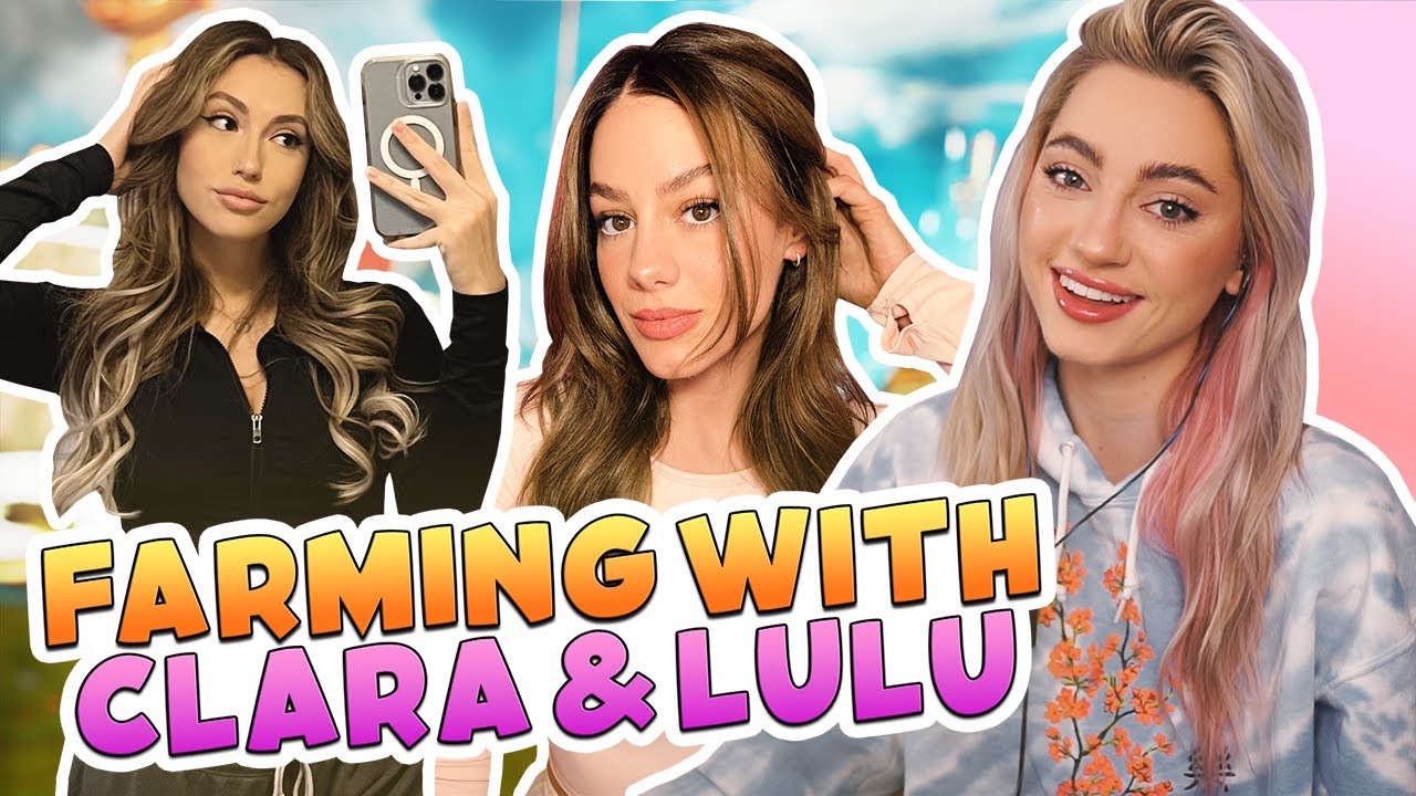 FARMING w/ LULULUVELY AND CLARAatWORK | Apex Legends - YouTube