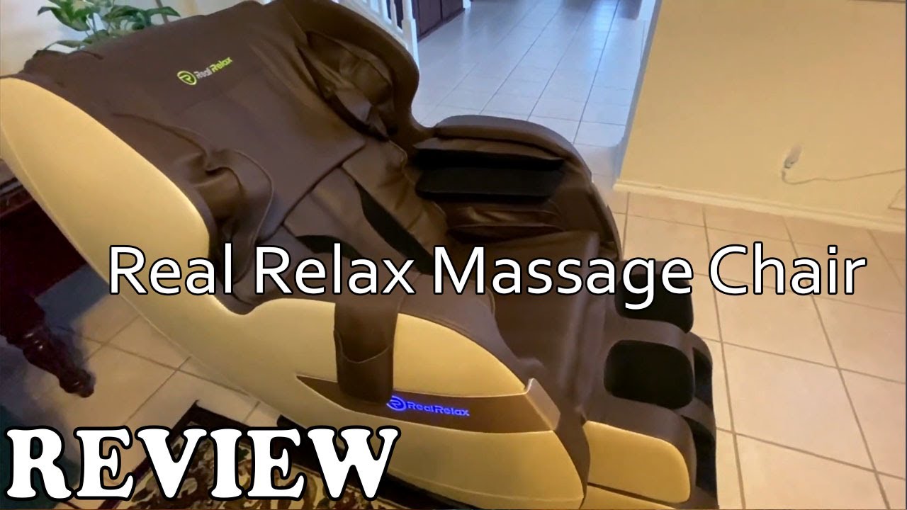 Real Relax Massage Chair Review - Should you buy? - YouTube