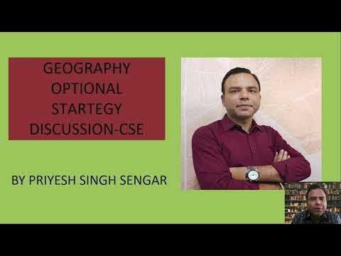 UPSC GEOGRAPHY OPTIONAL STARTEGY BY PRIYESH SINGH SENGAR - YouTube