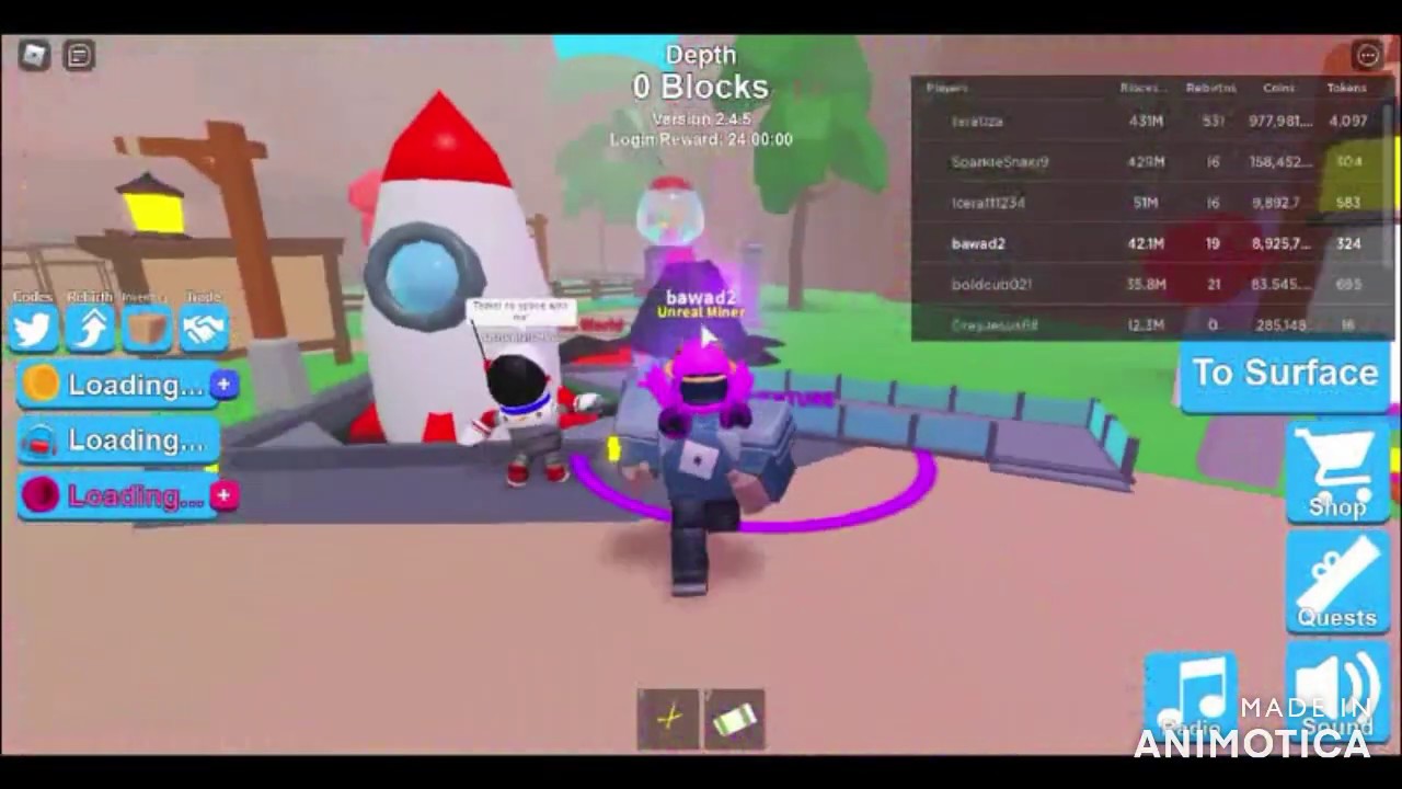 PLAYING IN SPACE(MINING SIMULATOR) - YouTube