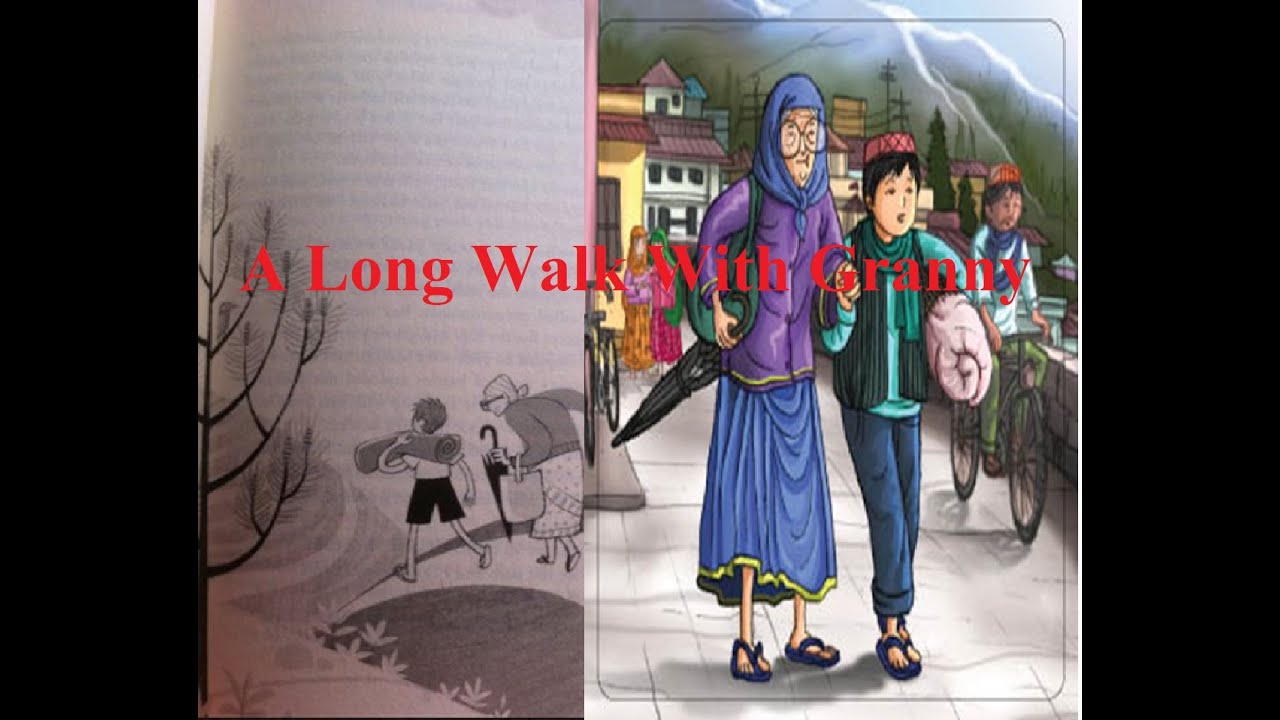 English Story-A Long Walk With Granny By Ruskin Bond |kids story ...