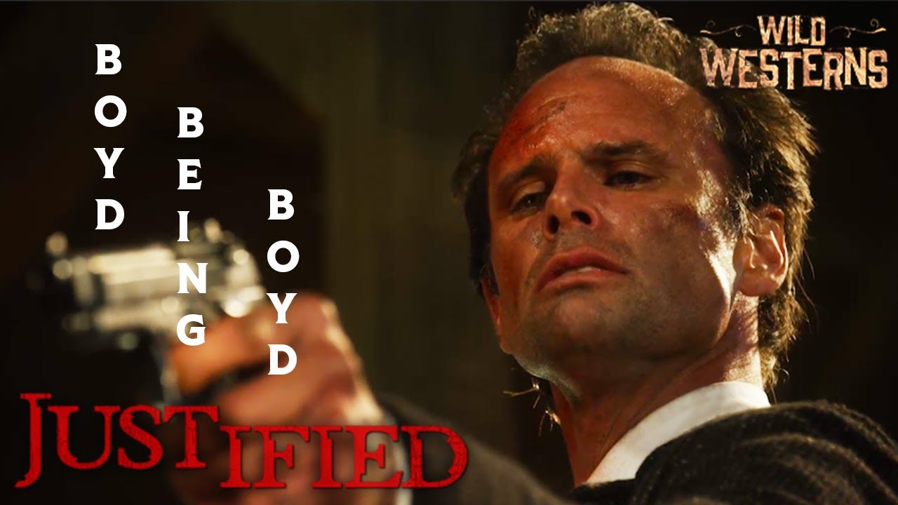 Boyd Being Boyd (ft. Walton Goggins) | Justified | Wild Westerns - YouTube