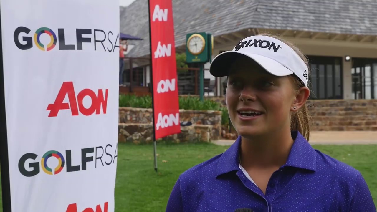 AON 2020 South African Golf Match Play Champions Casey Jarvis(men) and ...