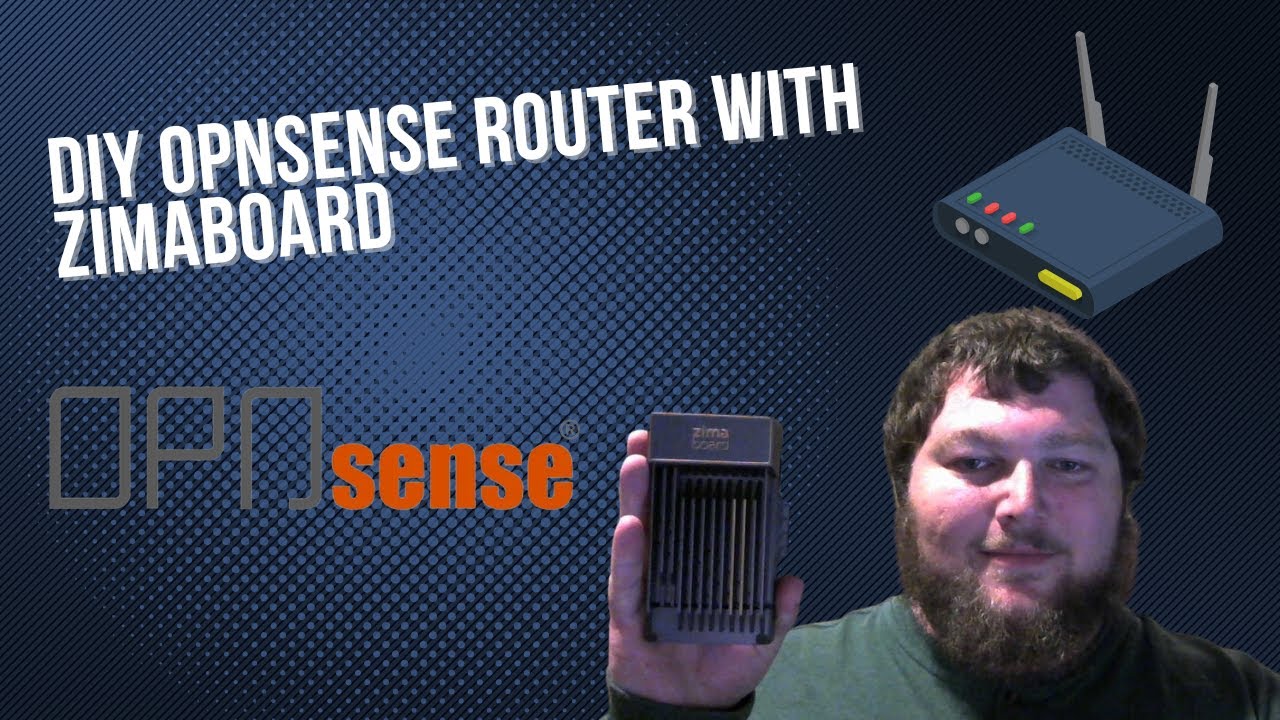 Make Your Own Router With Opnsense and ZimaBoard! - YouTube