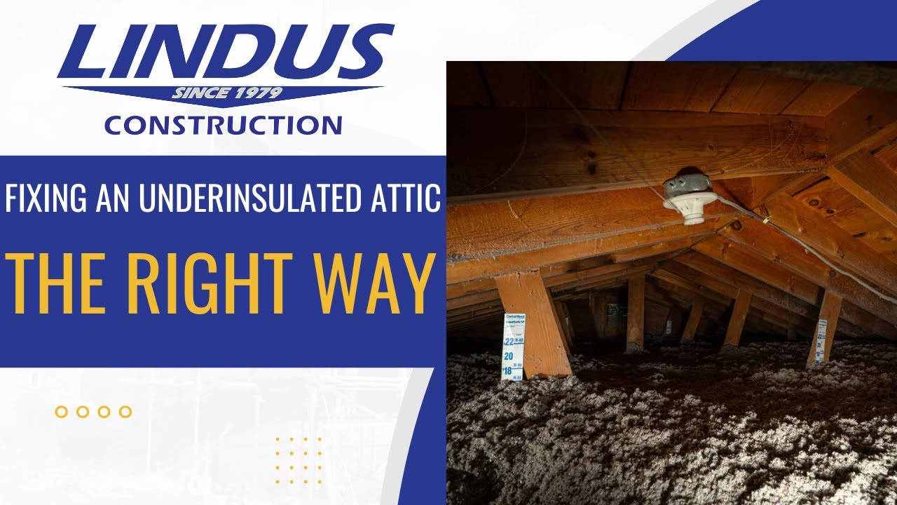 Fixing an Under-Insulated Attic the Right Way 🔧 ️ - YouTube