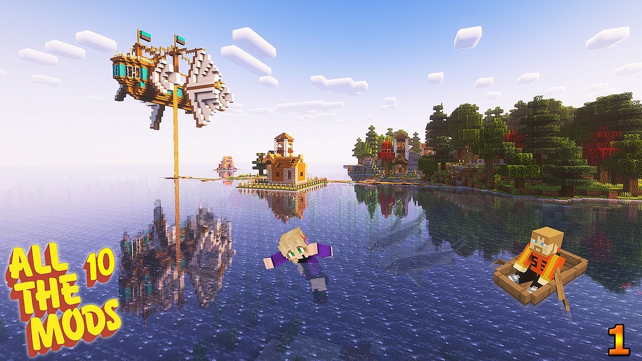 A New Start | Modded Minecraft | All The Mods 10 [1] - YouTube