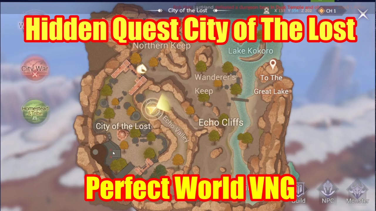 Perfect World VNG Mobile | Hidden Quest City of The Lost - YouTube