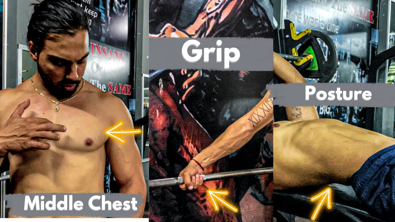 Middle Chest Workout for Building Muscle | Posture & Grip | Archit ...