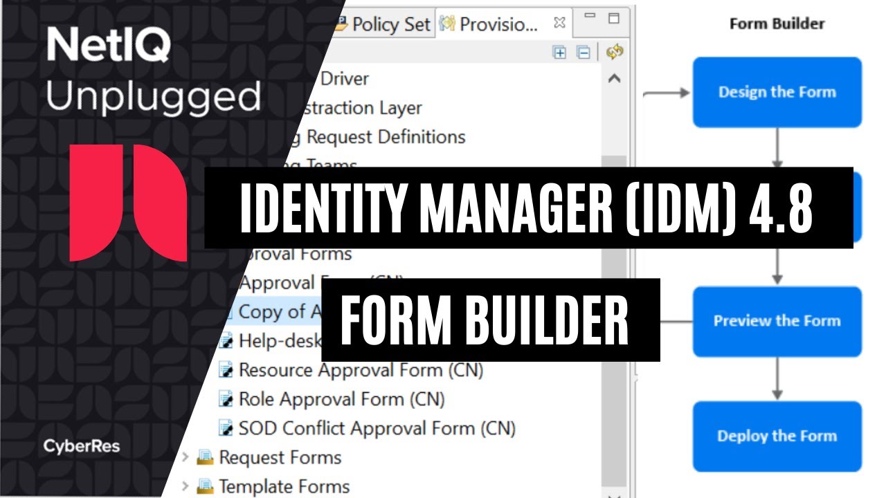Netiq Identity Manager Idm 4 8 Form Builder Youtube