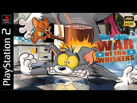 Tom and Jerry: War of The Whiskers 4K 60FPS Full Game | Longplay PS2