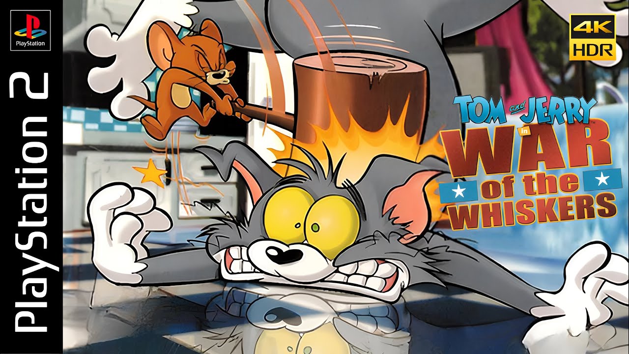 Tom and Jerry: War of The Whiskers 4K 60FPS Full Game | Longplay PS2 ...