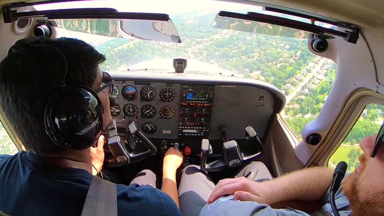 Flight #29 - Cessna 172 Traffic Pattern, Takeoffs and Landings - YouTube