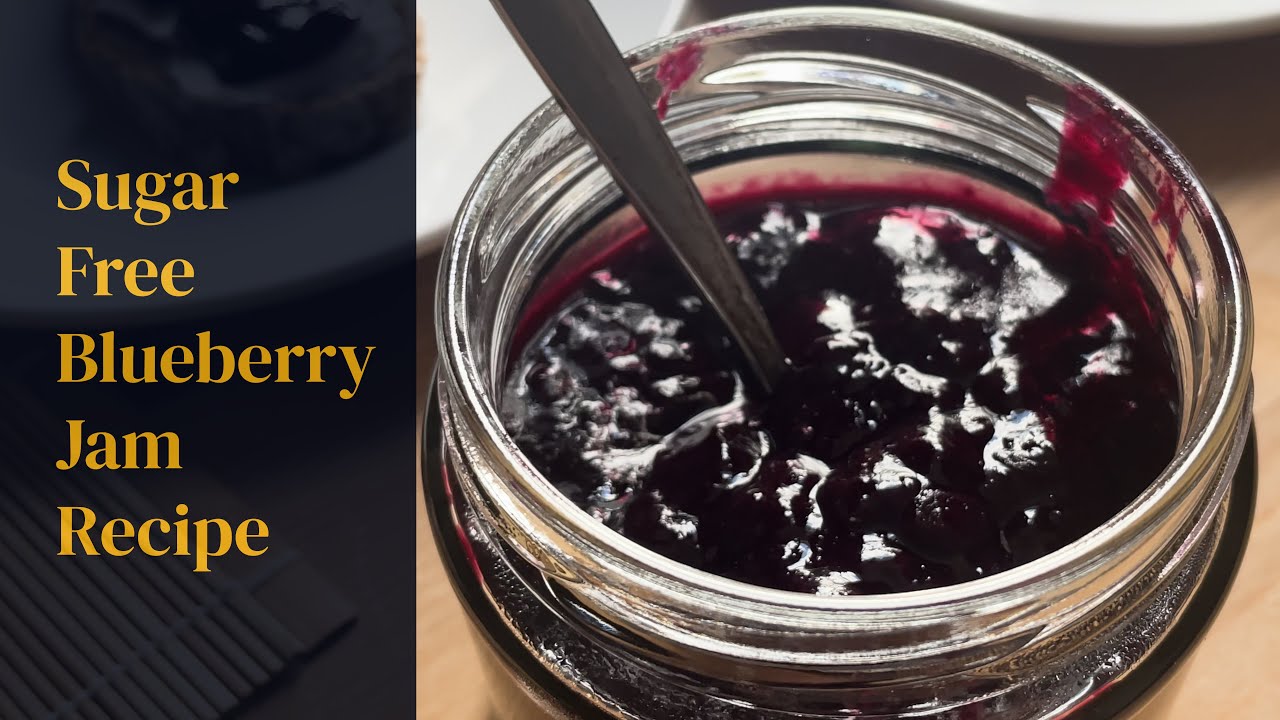 Sugar Free Blueberry Jam Recipe! 🫐 - YouTube