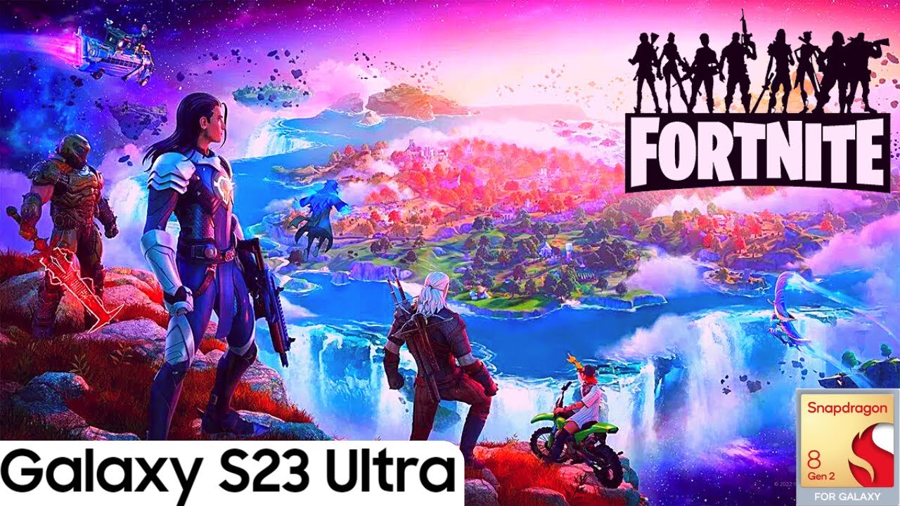 Fortnite | Android Gameplay | Galaxy S23 Ultra 12/512 Snapdragon 8 Gen ...