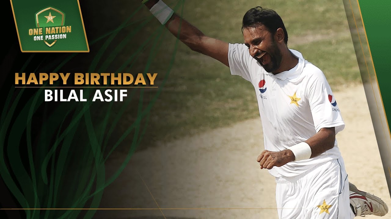 Bilal Asif's 6-36 on Test Debut Against Australia | Dubai, 2018 | PCB ...