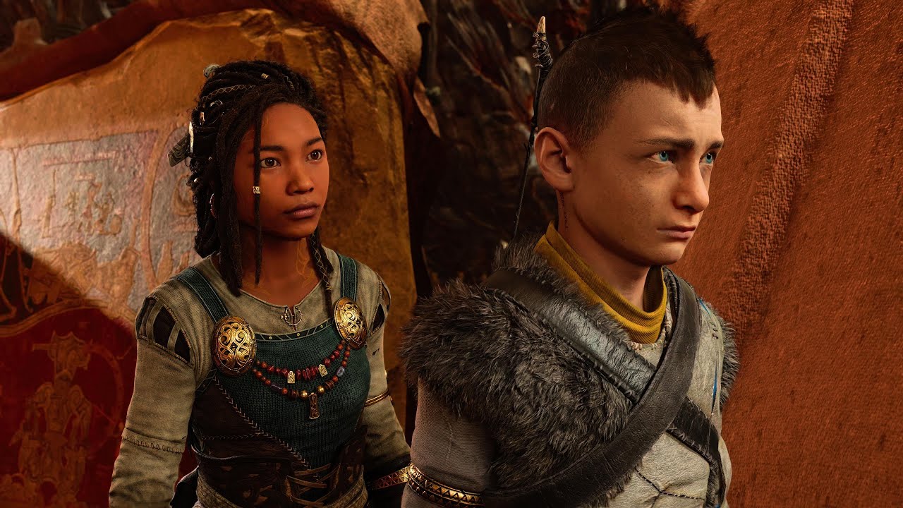 God of War Ragnarok PS5 Atreus Gameplay- Jotunheim + Atreus turns into ...