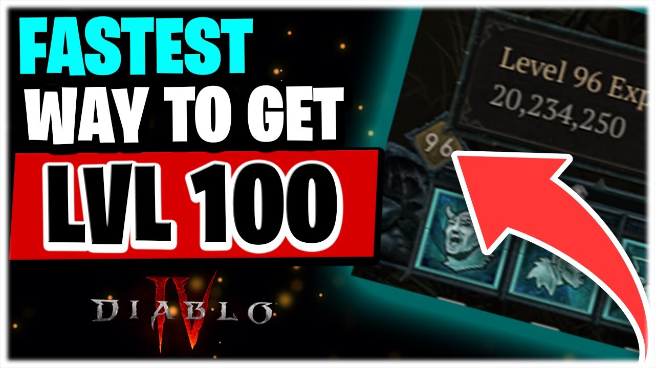 The FASTEST Way To Hit Level 100 In Diablo 4 YouTube The FASTEST Way To Hit Level 100 In Diablo 4 YouTube