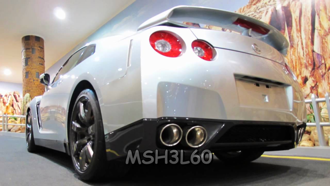 2011 Nissan GTR R35 Skyline - Silver - HD - YouTube