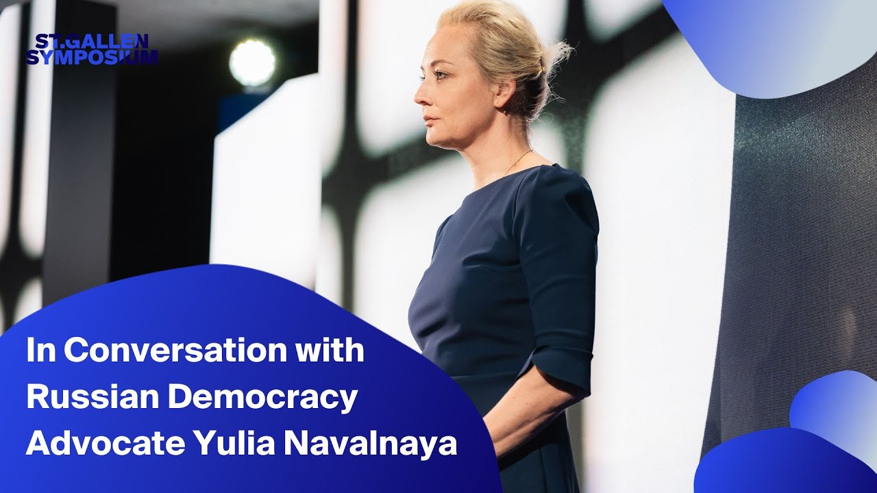 In Conversation with Russian Democracy Advocate Yulia Navalnaya - YouTube