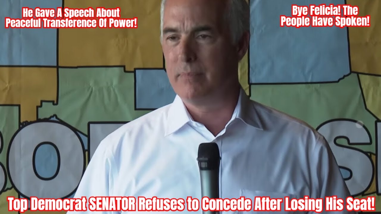 Top Democrat SENATOR Refuses to Concede After Losing His Seat! - YouTube