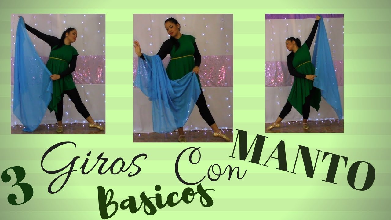 Pasos de Danza 3 giros basicos con MANTO - YouTube