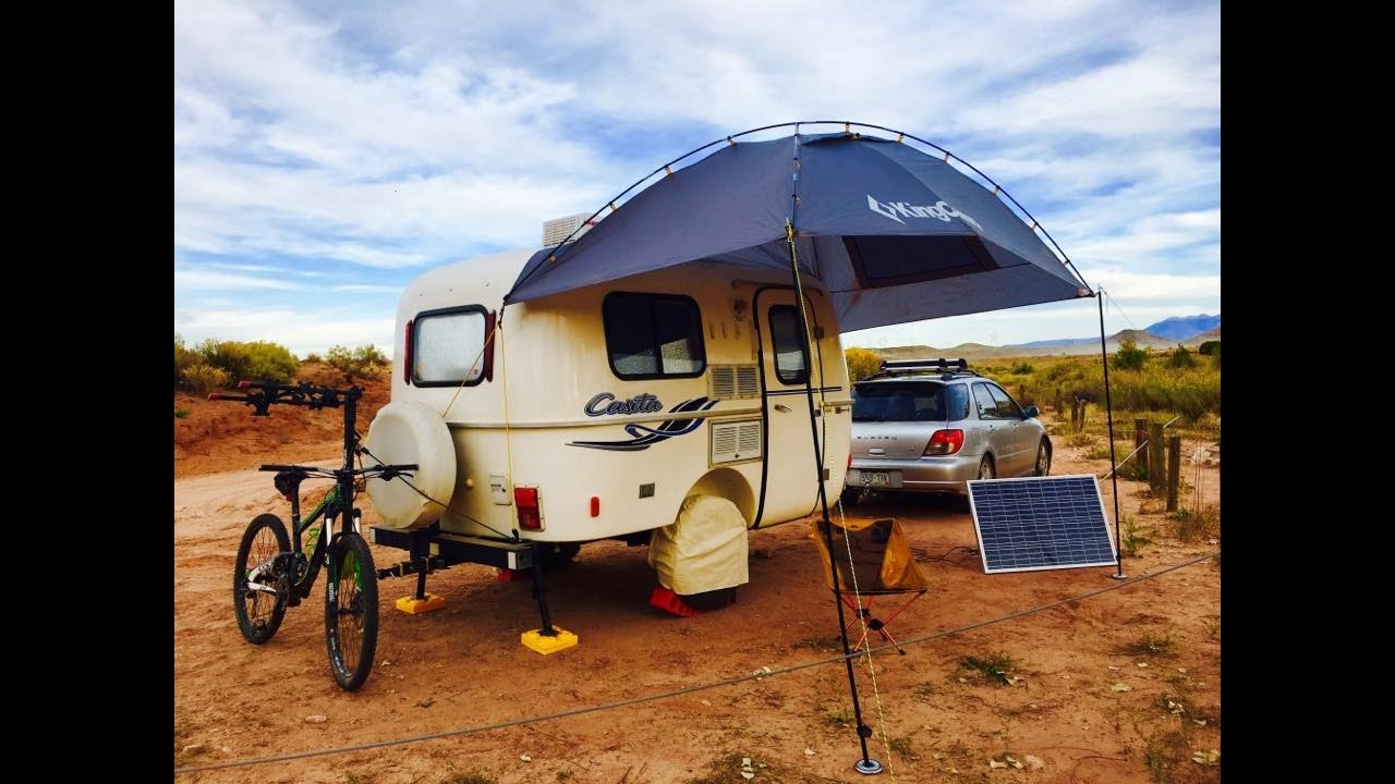 Solar Panels on my Casita Fiberglass RV - From Start to Finish! - YouTube