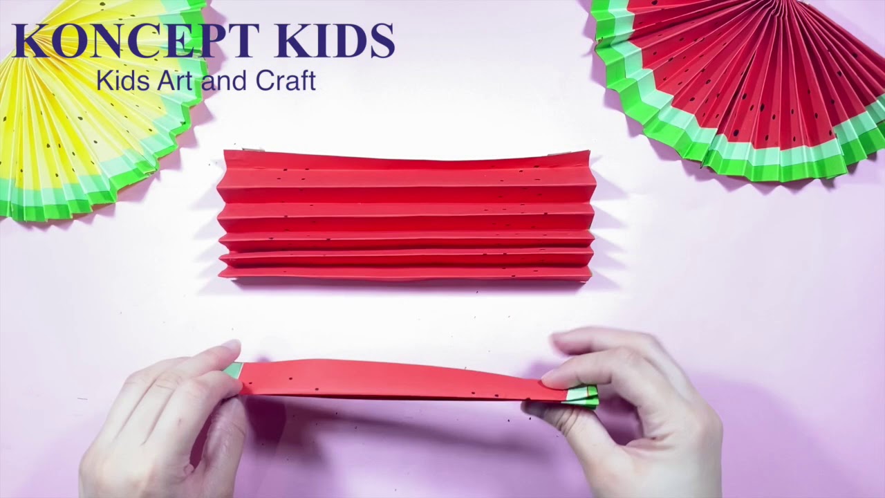 Folding Hand Fan - YouTube