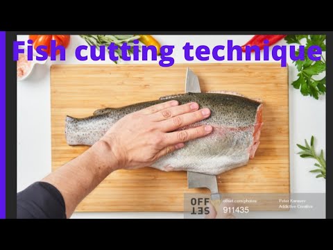 fish cutting techniques - YouTube