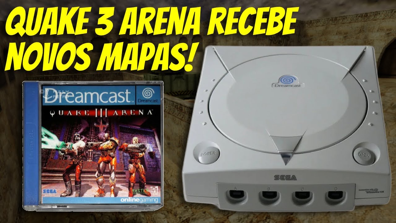 Quake 3 Arena do Dreamcast recebe novos mapas! (Mapas do Counter Strike ...