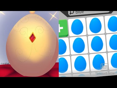 THE RAREST EGG-INVENTORY IN ADOPT ME! - YouTube