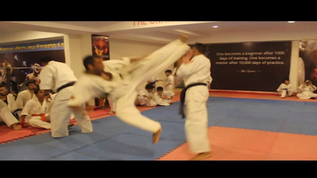 Best Kyokushin Fight | So-Kyokushin | Demo Fight | Karate | Shihan Raja ...