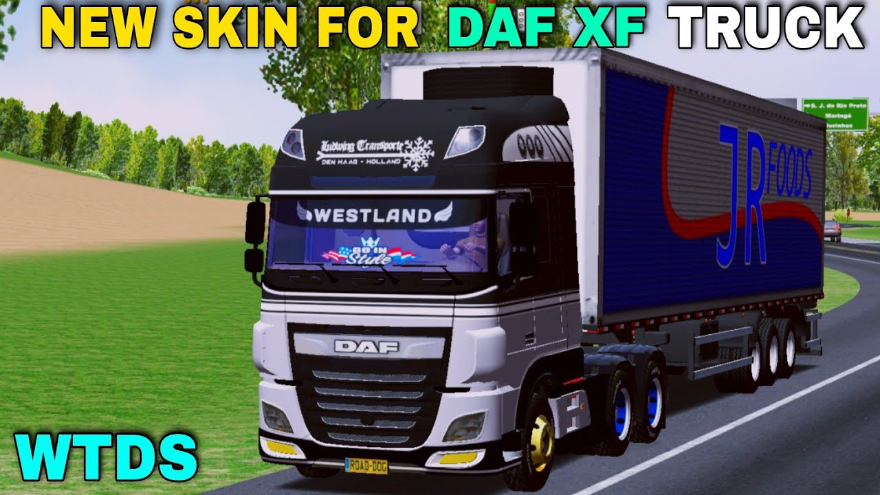 New DAF XF Truck Skin Best skin | World Truck Driving Simulator | Best ...