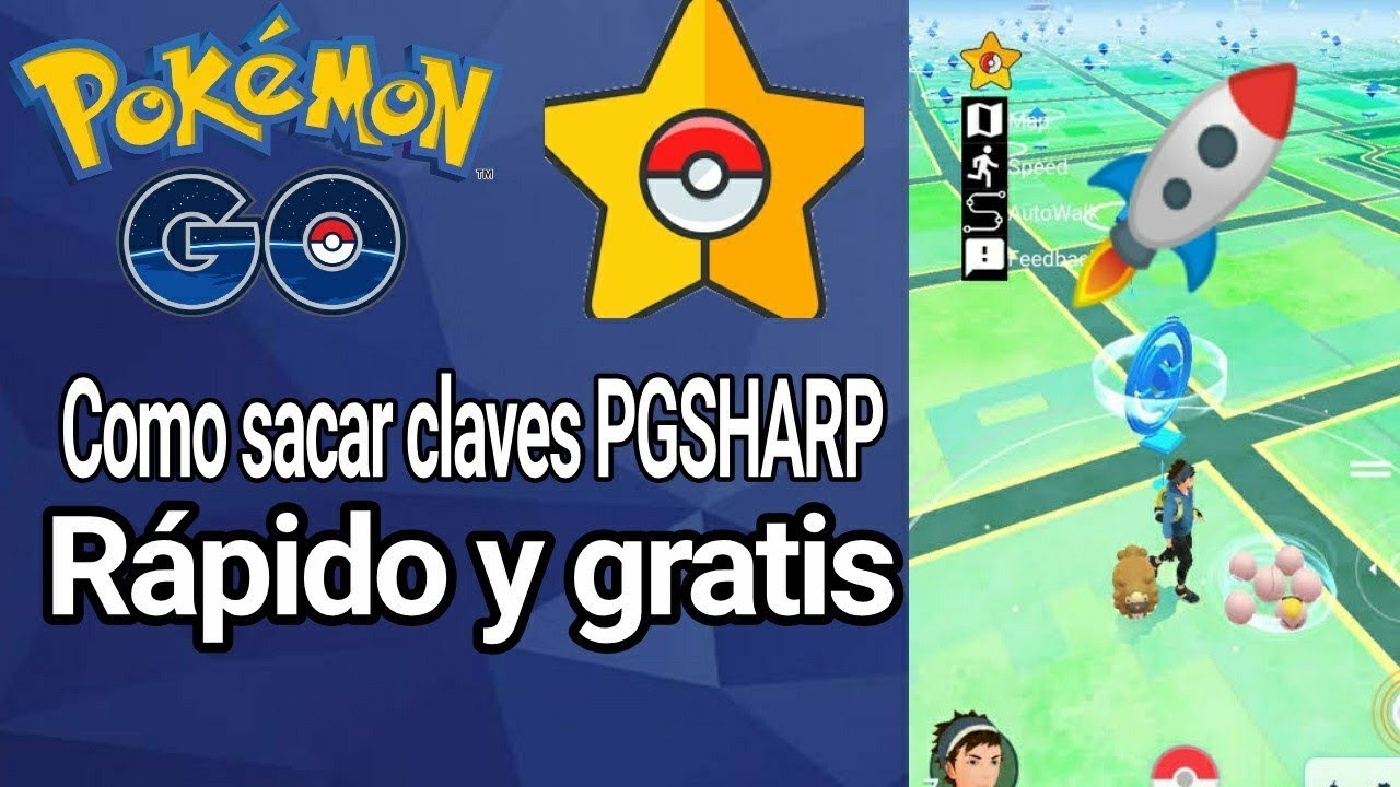Como Generar Rápido y GRATIS KEY PG SHARP para ser FLY en POKEMON GO ️💥 ...