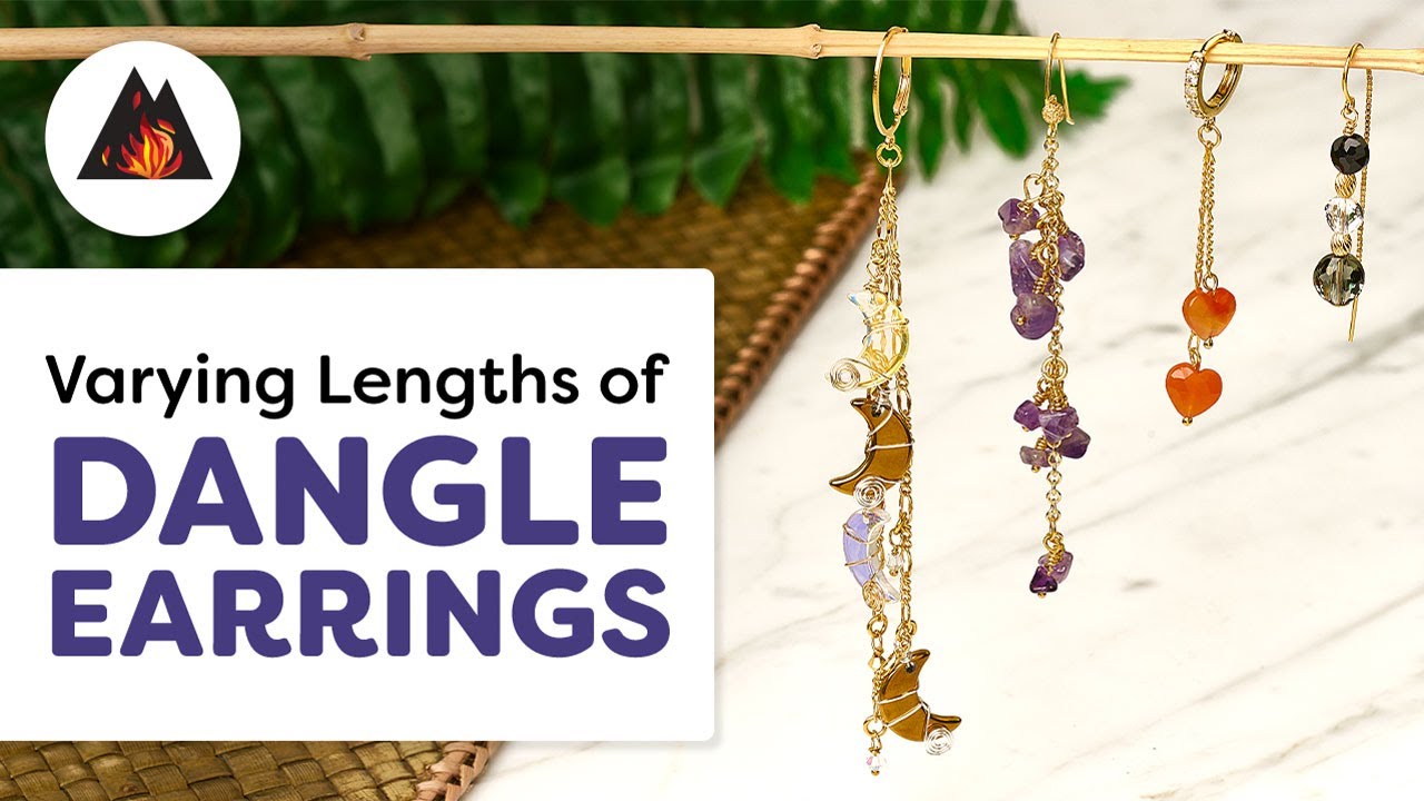 Create Interchangeable Lengths and Designing Tips for Dangle Earrings ...
