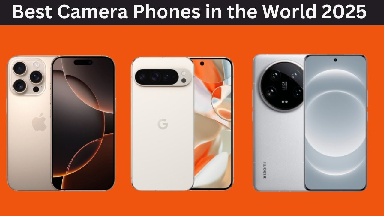 Top 10 Best Camera Phones in the World of 2025 - YouTube