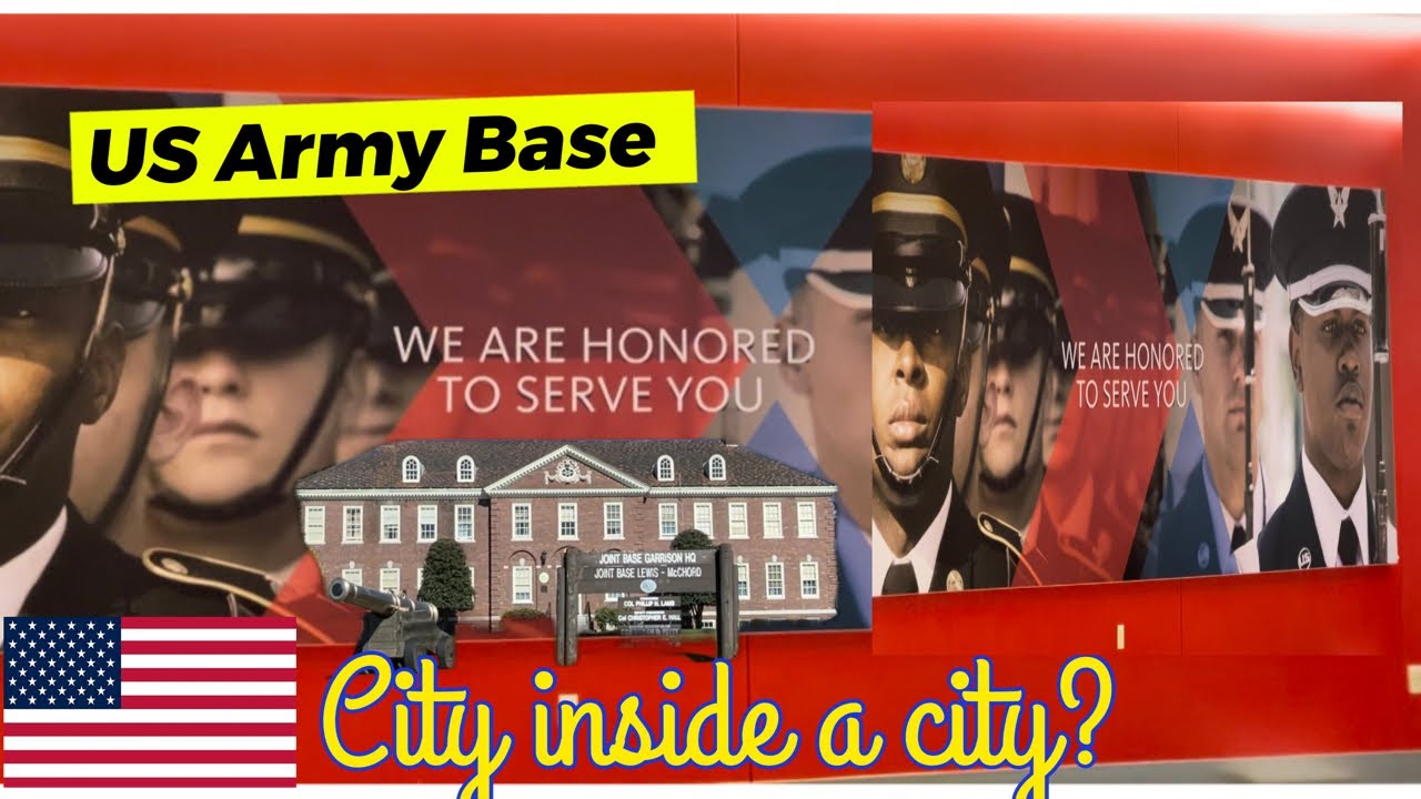 US ARMY BASE TOUR||Ordinaryong araw ng retired US Army|City inside a ...