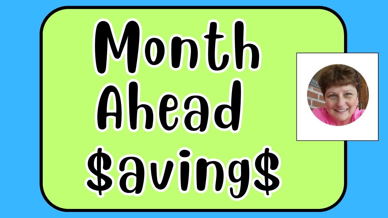 SAVING for ONE MONTH AHEAD – A SIMPLE Strategy! & Friday FREEBIES - YouTube