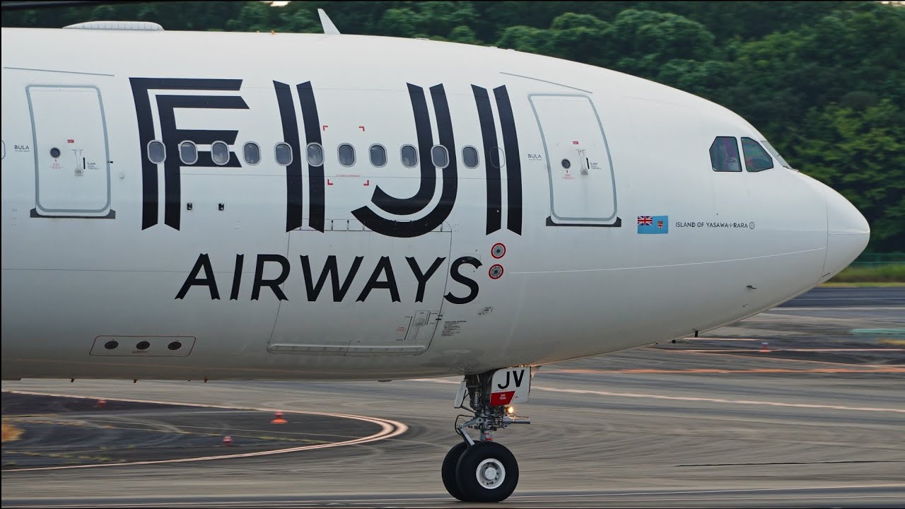 Fiji Airways Airbus A330-200 DQ-FJV Landing at Narita 34R | NRT/RJAA ...