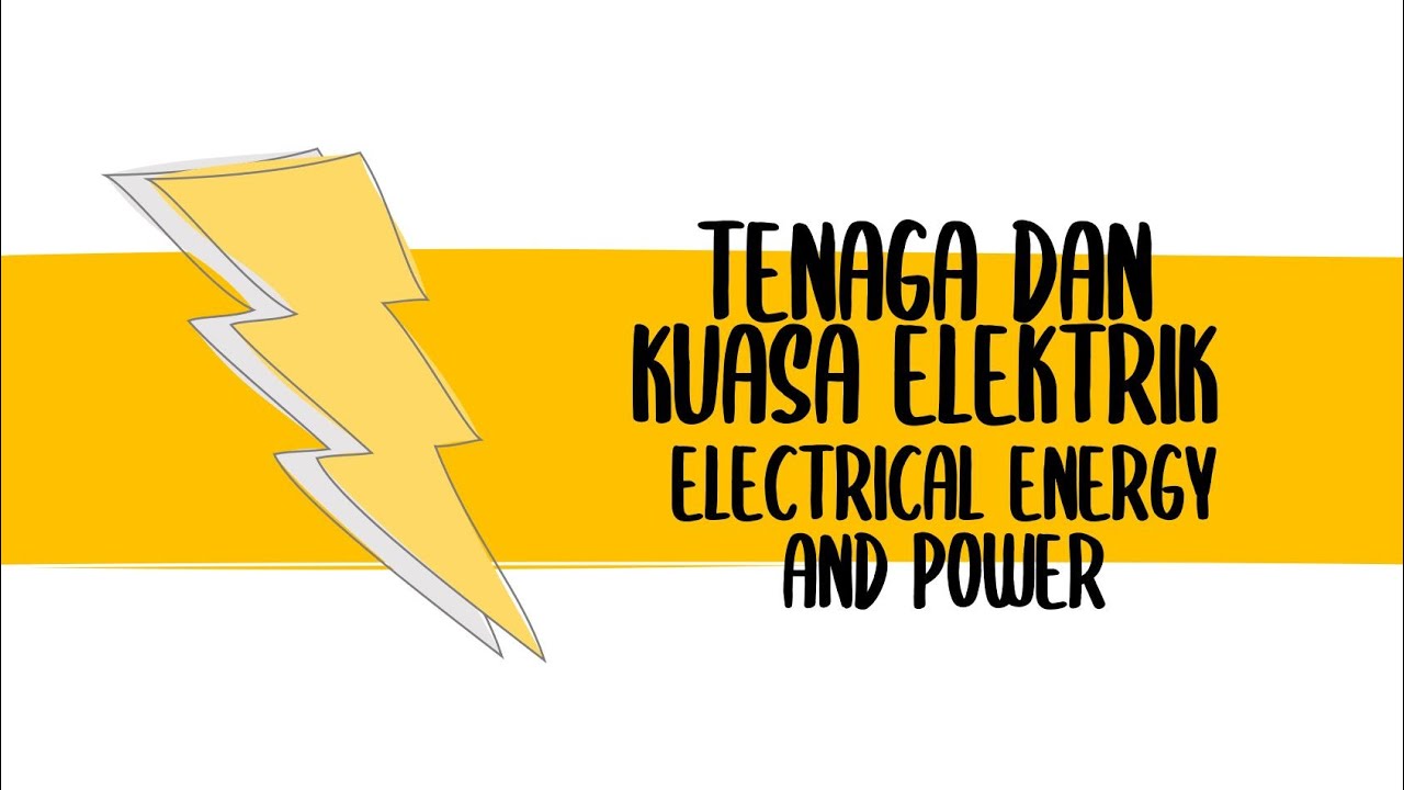 Formula dan label kadar kuasa - 3.4: Tenaga dan Kuasa Elektrik ...