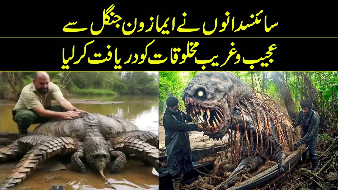 Scientists Have Discovered Strange Creatures From The Amazon Forest ...