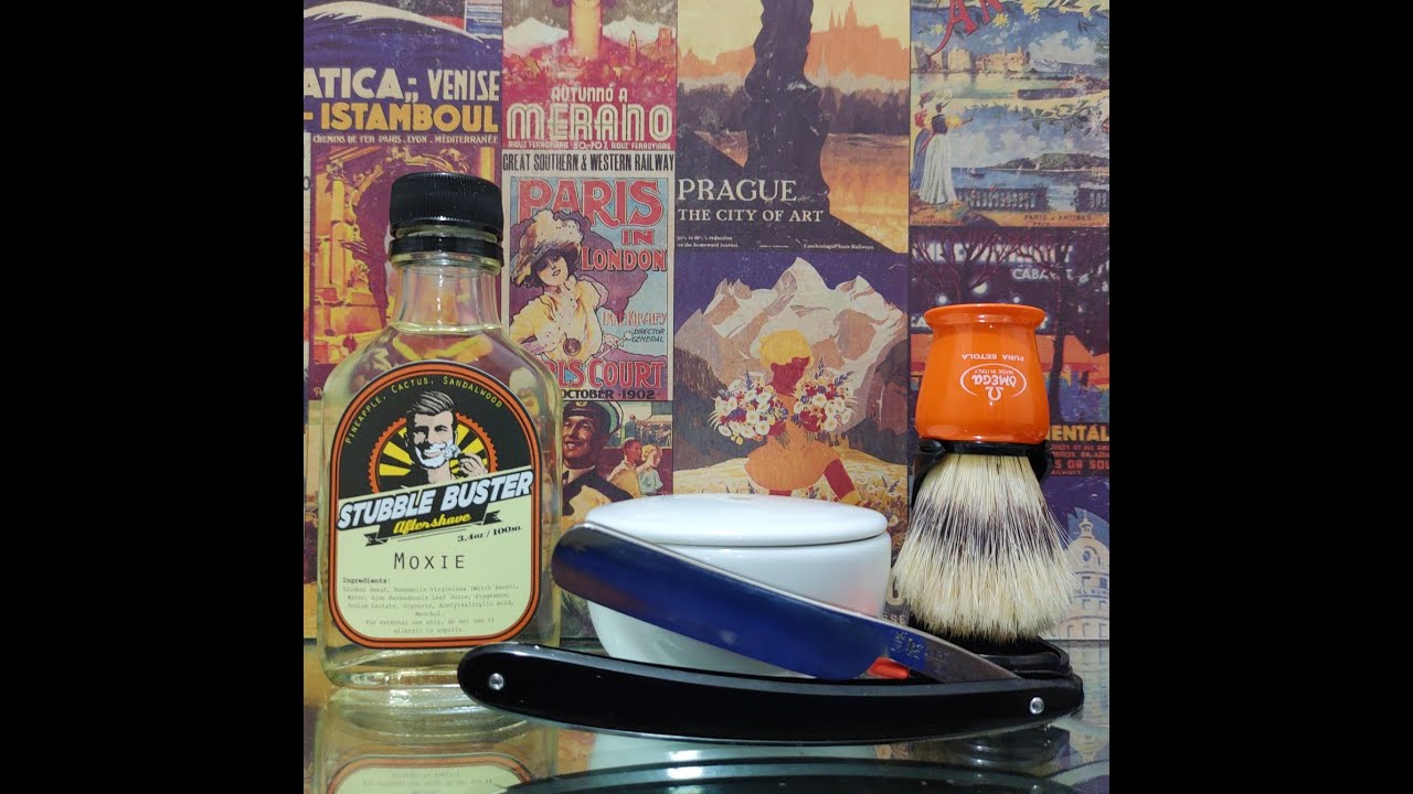 JA Henkels 50 1/2, Muhle Sea Buckthorn soap and Stubble Buster Moxie ...