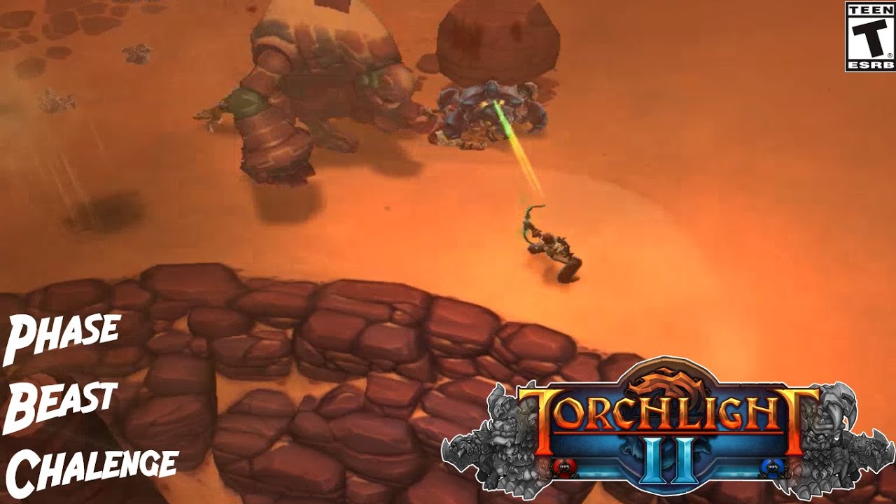 (Torchlight II) Phase Beast Challenge - Game play - YouTube
