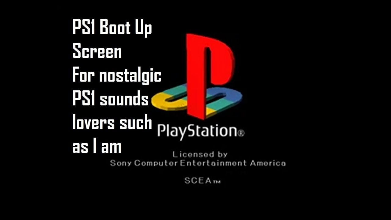 Playstation 1 Boot Logo - YouTube