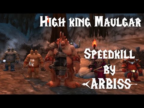 High King Maulgar Speedkill - Classic TBC - 23 seconds- by ARBISS - Venoxis